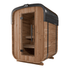NEW Blackwater 1-2 Person Mini-Cube Sauna - Rustic Cedar / 6kW KIP ...